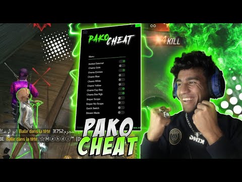 OB43 FREE FIRE NEW PANEL IN PC | PAKO CHEATS PANEL | FAKE DAMAGE FIXED ...