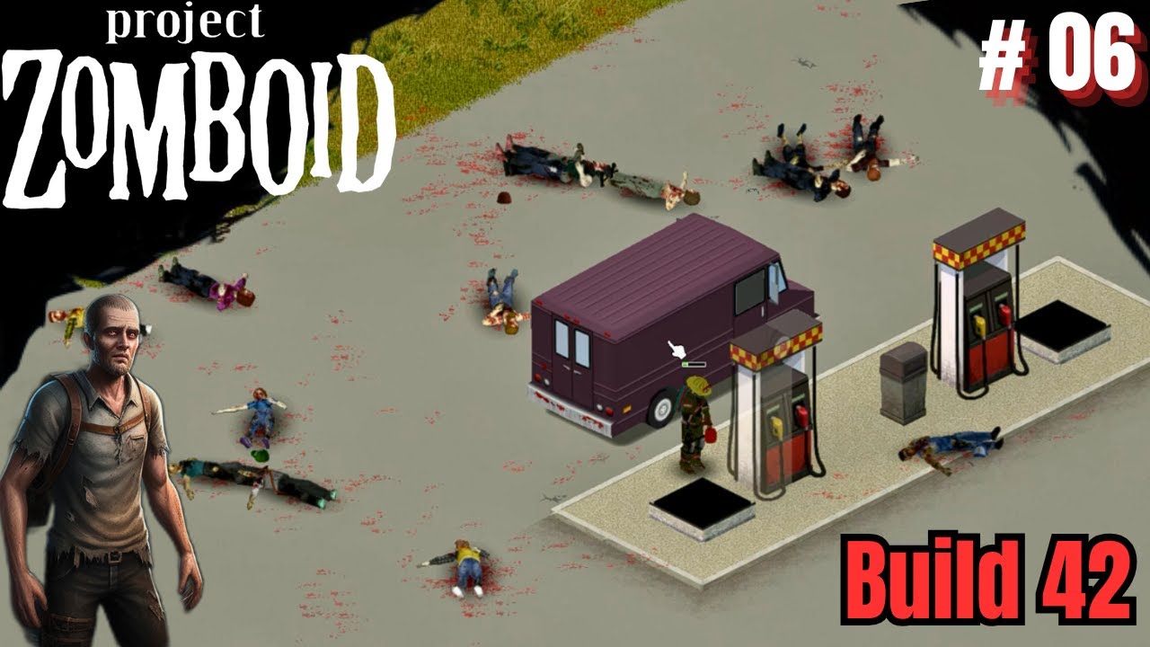 Bataille pour la Station Essence | Ep06 - Project Zomboid Build 42 ...