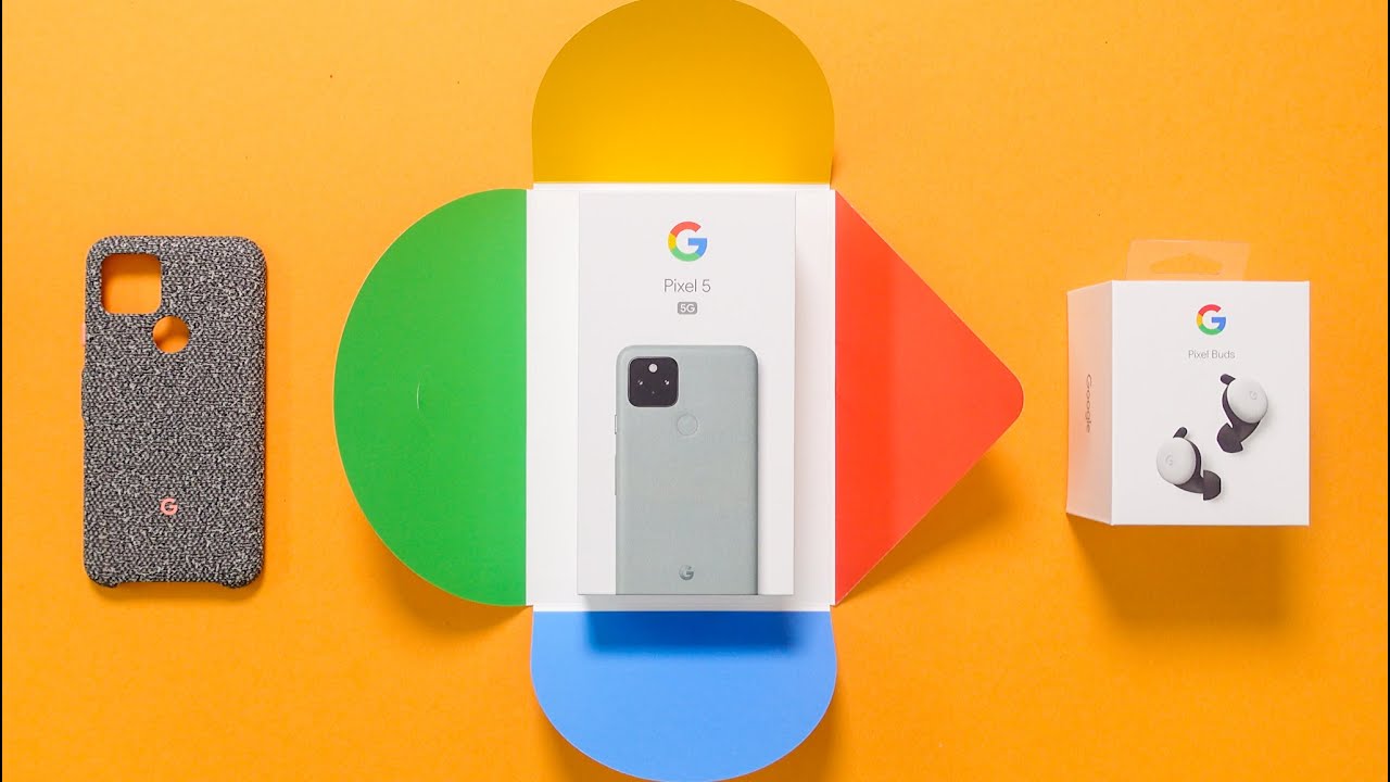 Google Pixel 5 Unboxing! - Let's Take a Look - YouTube