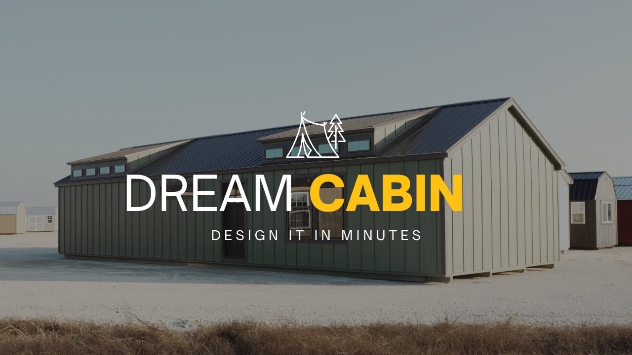 Design Your Dream Cabin in Minutes! (See How It Works) - YouTube