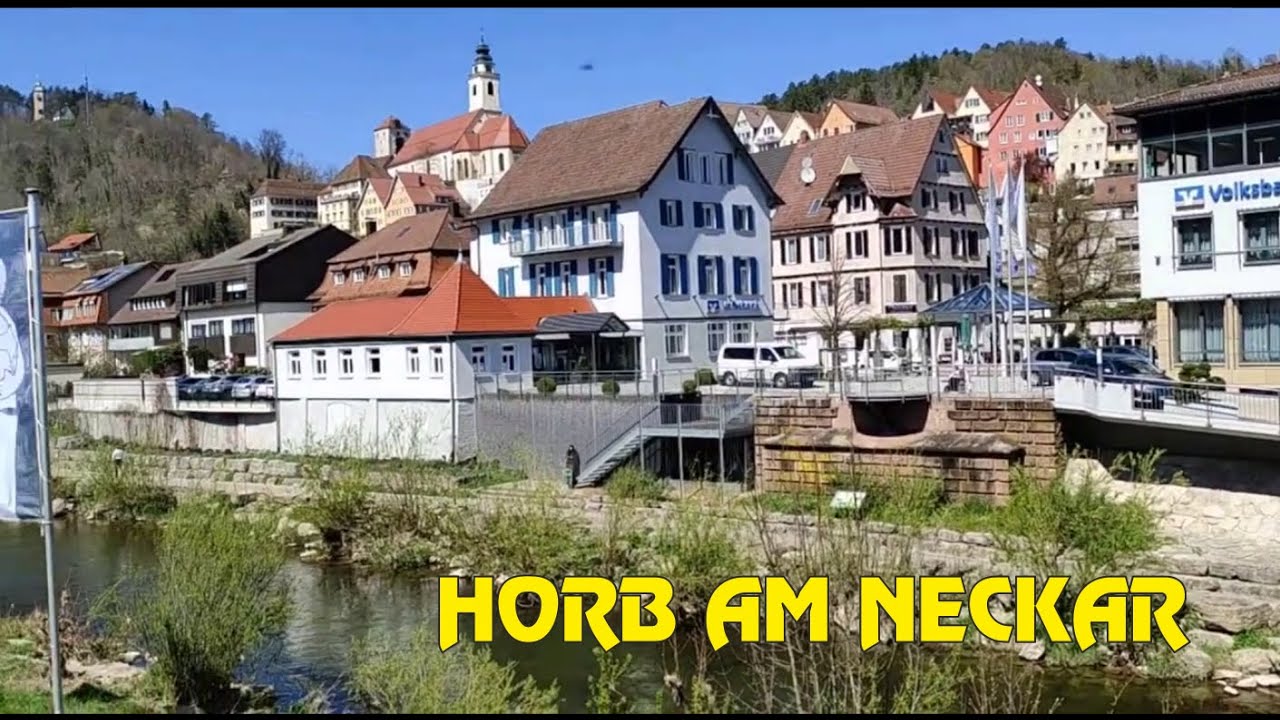 Schwarzwald Horb am Neckar Walking in the city / Germany - YouTube
