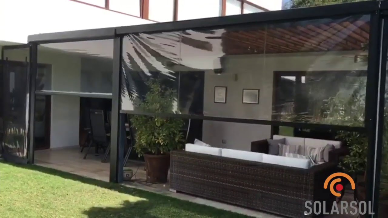 Cierres Terrazas PVC - ZIP Solarsol - YouTube