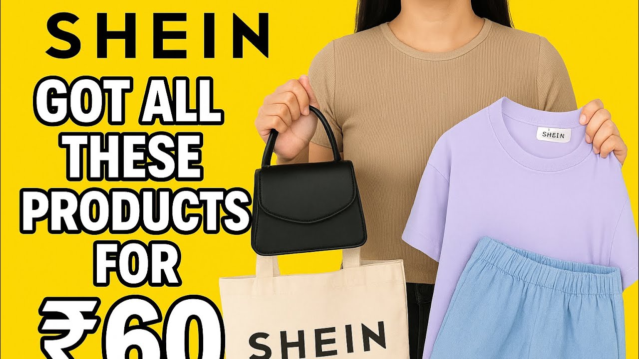 🔥 Got ALL These SHEIN Products for Just ₹60 watch till the end - YouTube