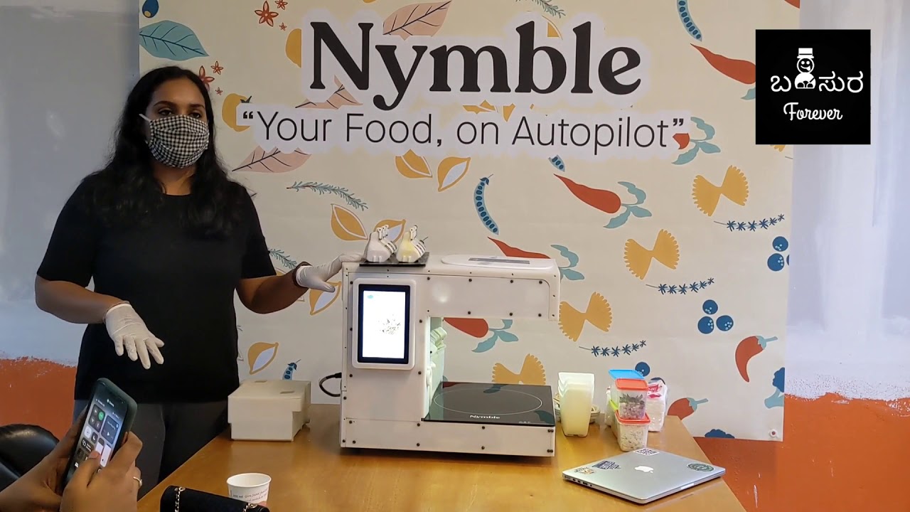 Julia - The Chef Robot | Workshop by Nymble | Robot Prepares Food in ...