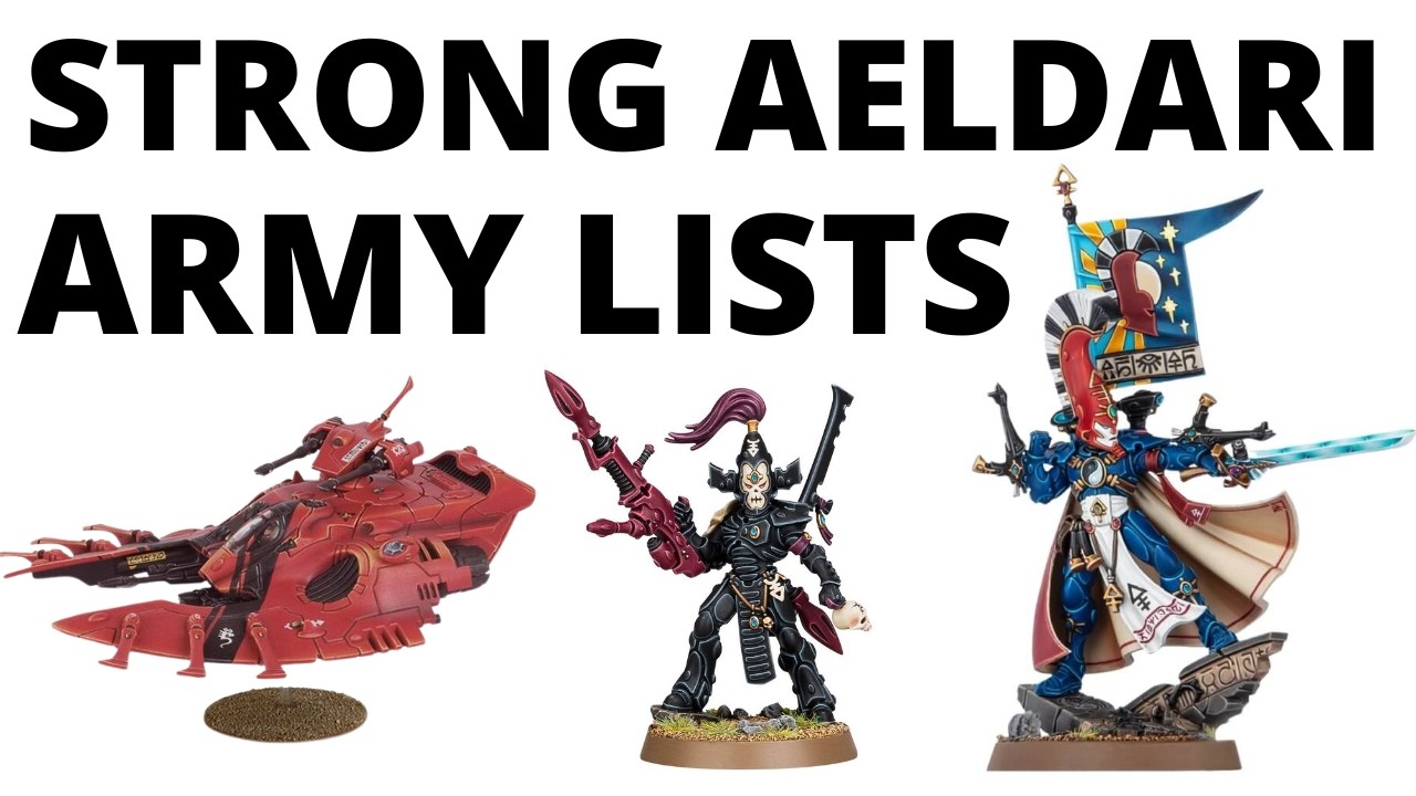 Strong Aeldari Army Lists - What's Winning for the New Codex? Eight ...