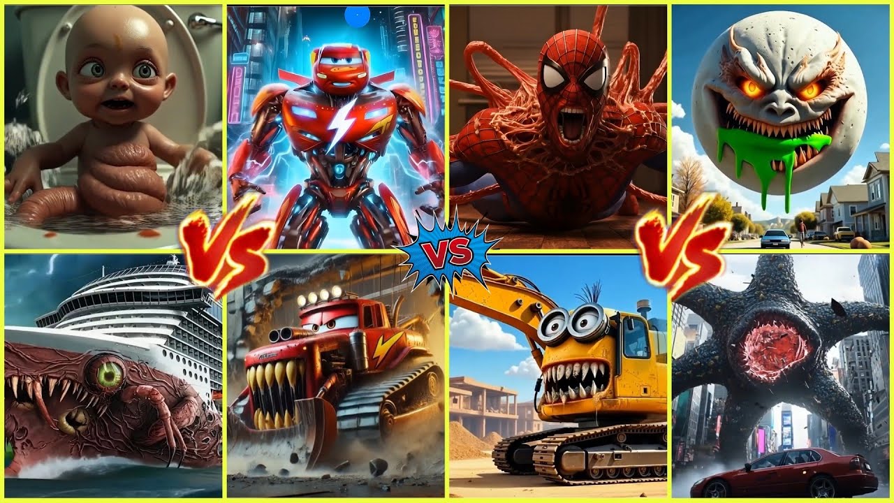 8 Monsters EXE Challenge - Spinning Wheel 72 - YouTube