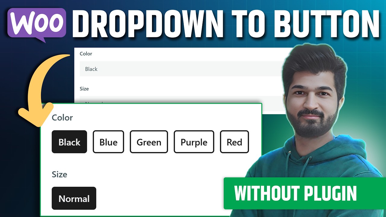 Convert Variation Dropdown to Buttons in Woocommerce [ Free Code ...