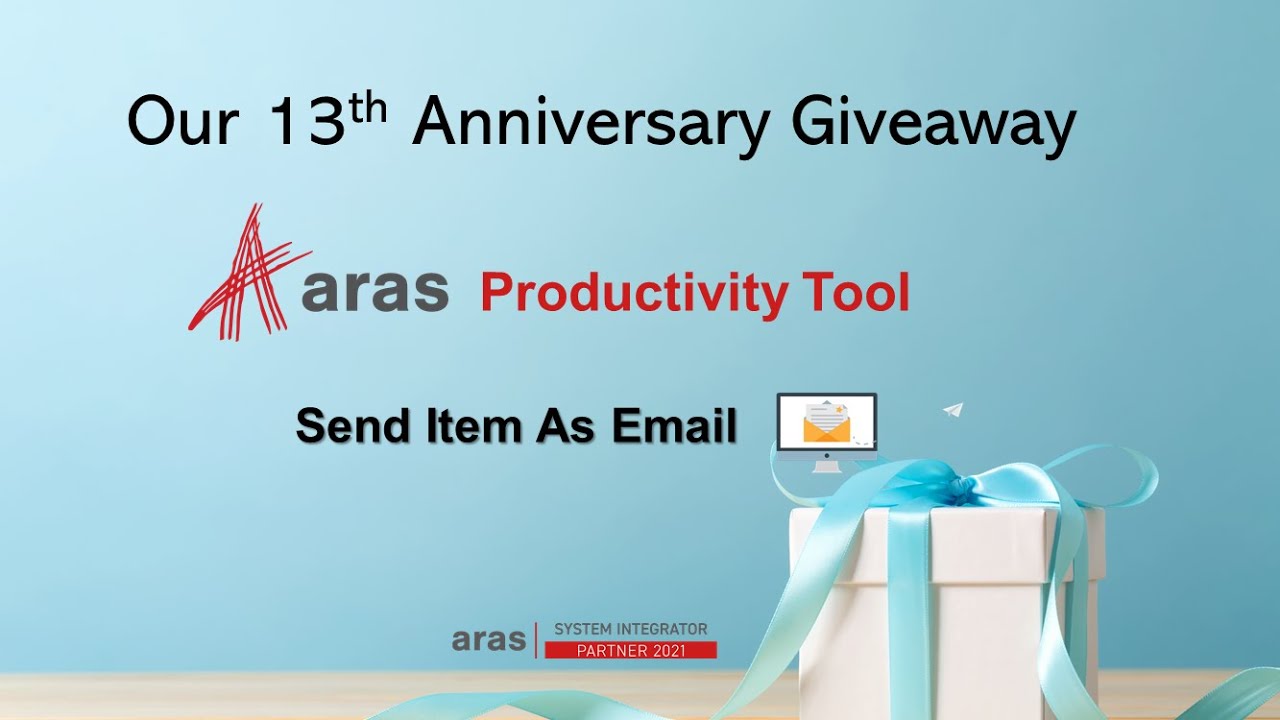 ARAS Tool - Send Item AS Email | Download for Free | SteepGraph's 13th ...