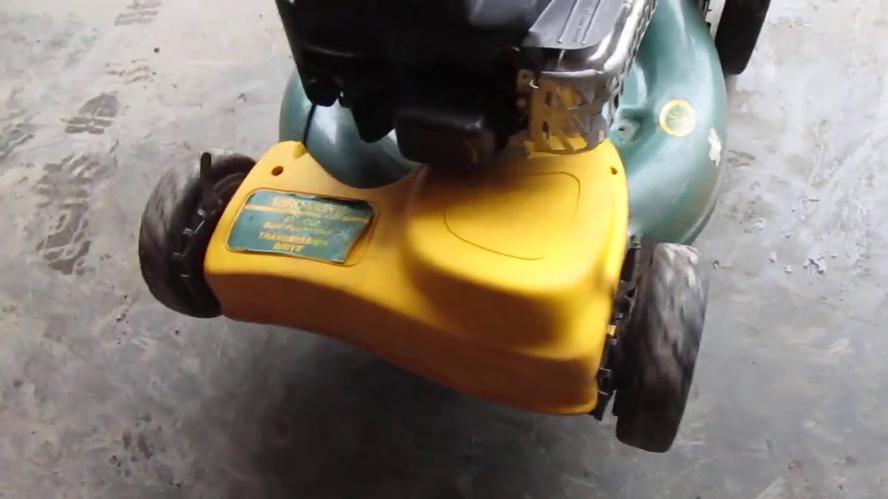 Yard Man 21" Self Propelled Mower - YouTube