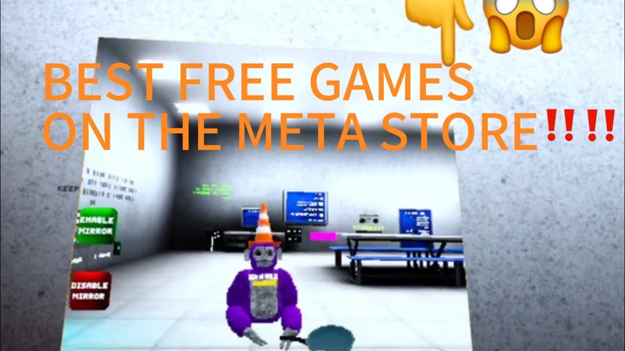 Best Free Games On The Meta Quest Store - YouTube