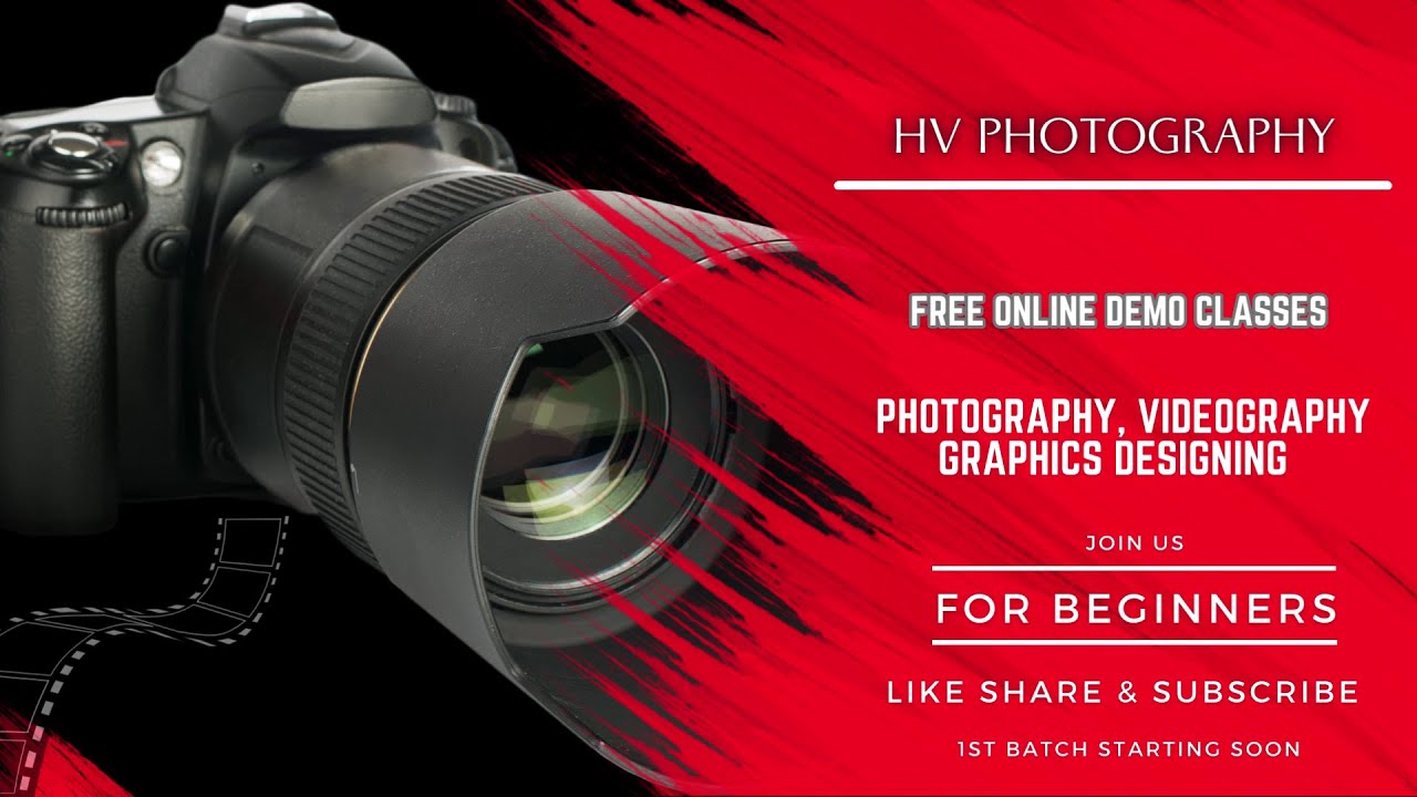 free photography, videography course online #photography #yt # ...