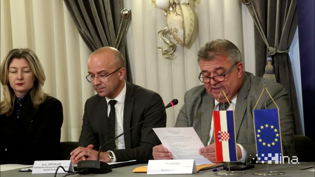 Konferencija za medije Državnog izbornog povjerenstva - YouTube