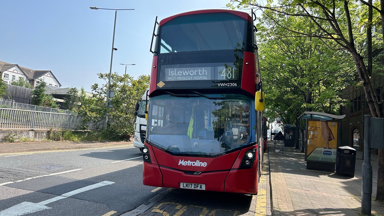 The First Day of Metroline Operations on Route 481 - YouTube