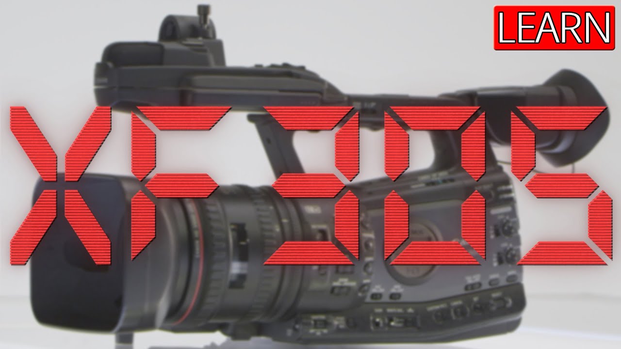 Canon XF305 Overview - Learn @ YouTube Spaces! - YouTube