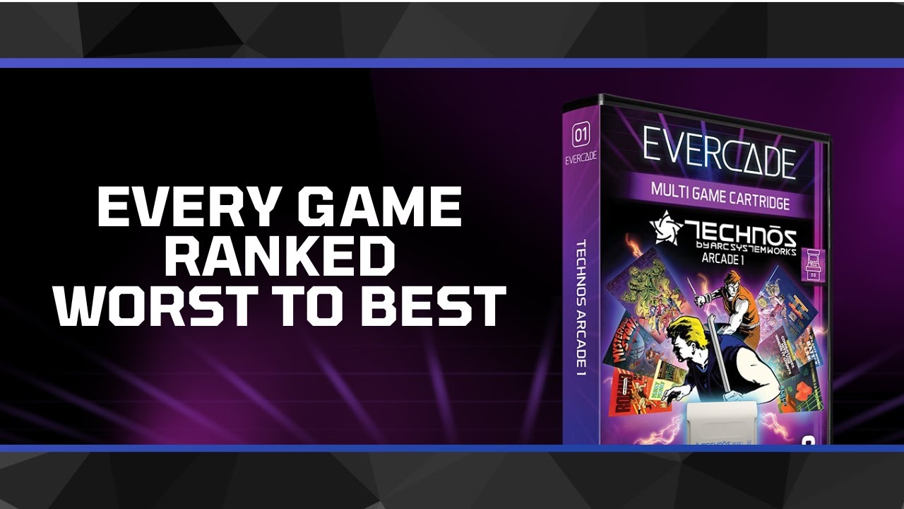 Evercade Technos Arcade Collection 1/ Every Game Ranked Worst to Best ...