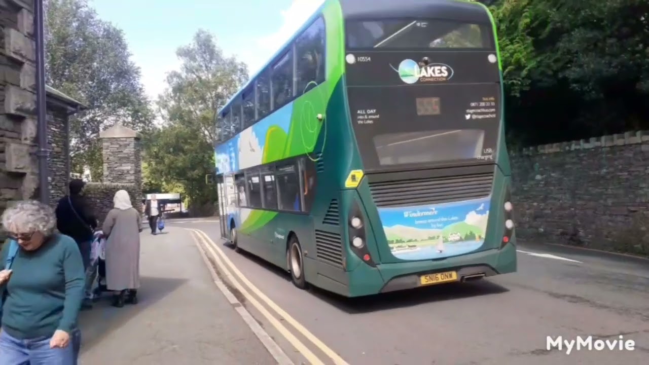 Buses In The Lake District Cumbria - YouTube