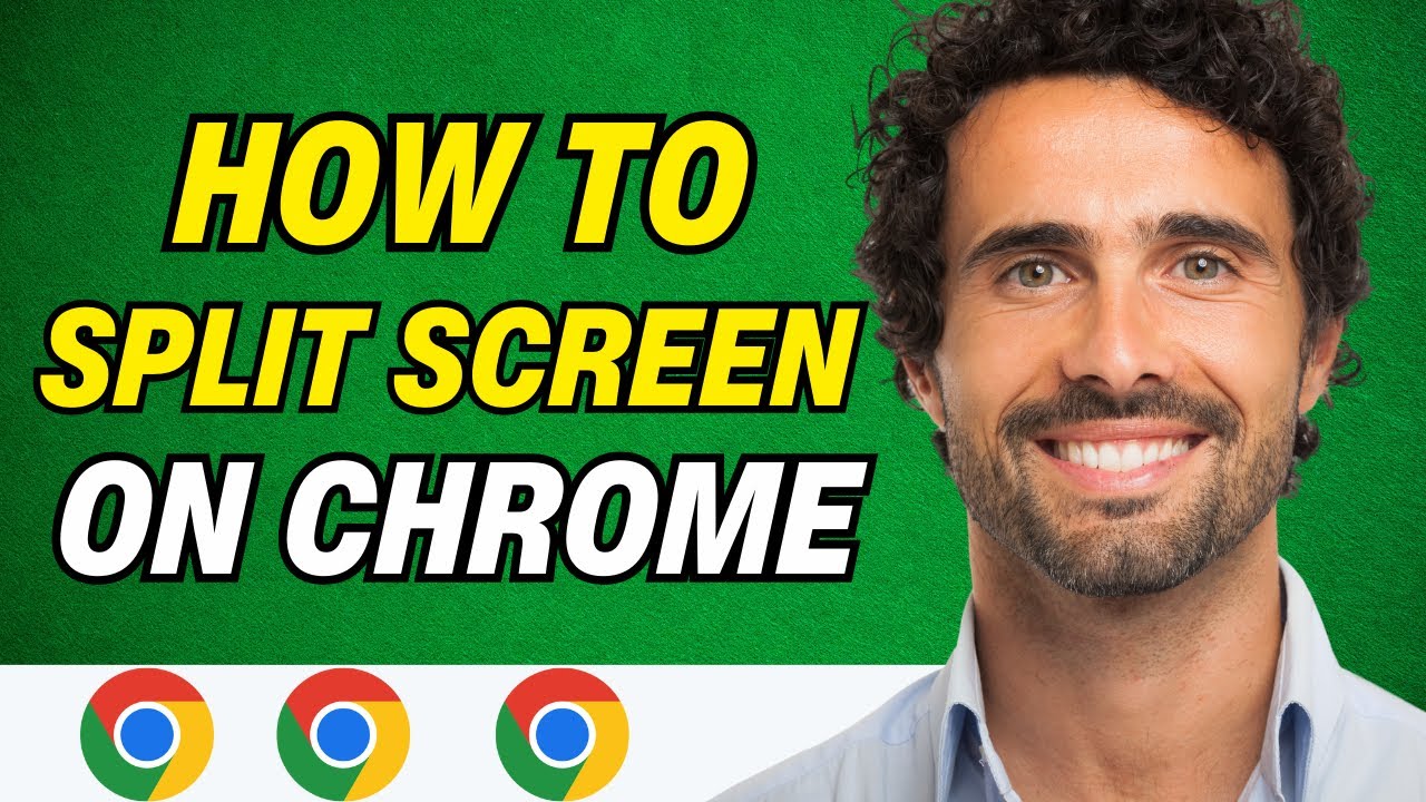 How To Do Split Screen on Google Chrome - YouTube
