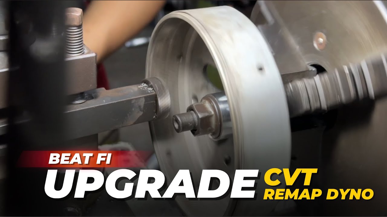 UPGRADE CVT PLUS REMAP DYNO UNTUK HARIAN DI HONDA BEAT FI - YouTube
