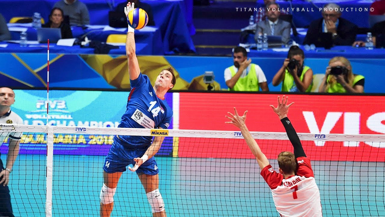 Aleksandar Atanasijevic The Best of FIVB Mens WCH 2018 - YouTube