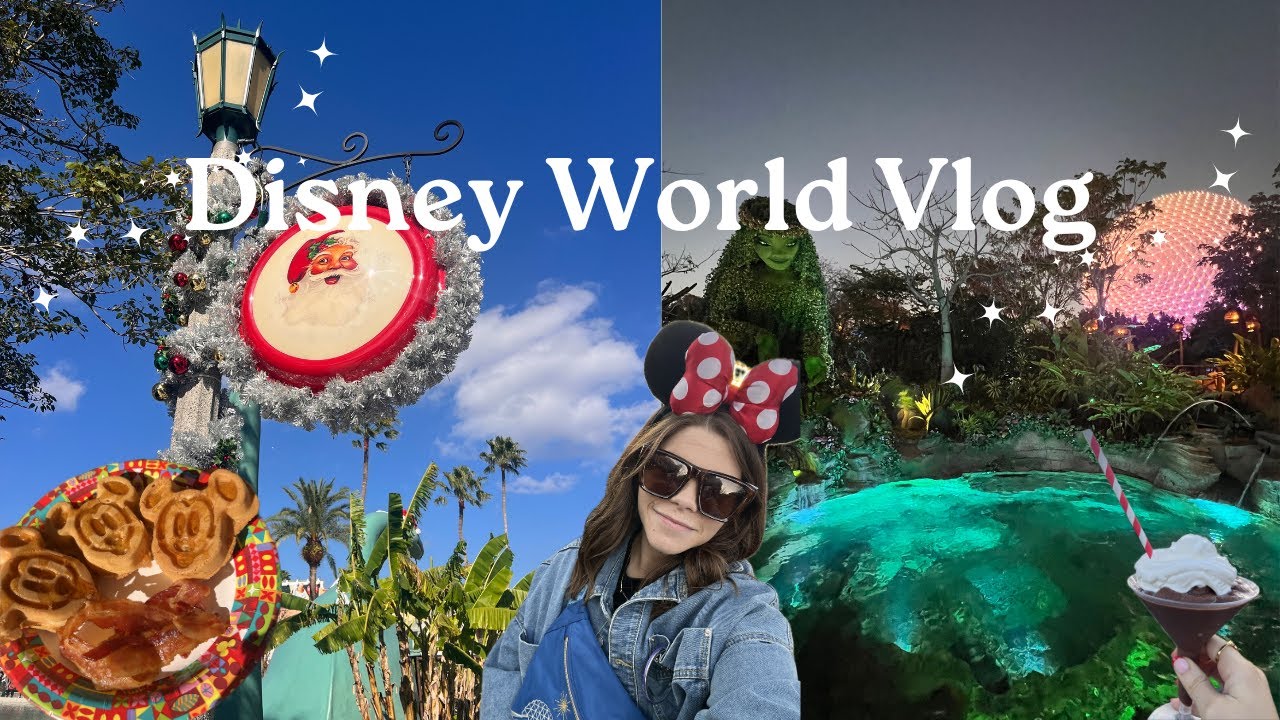 Disney World Vlog 🏰 | Hollywood Studios, Park hopper, Festival of the ...