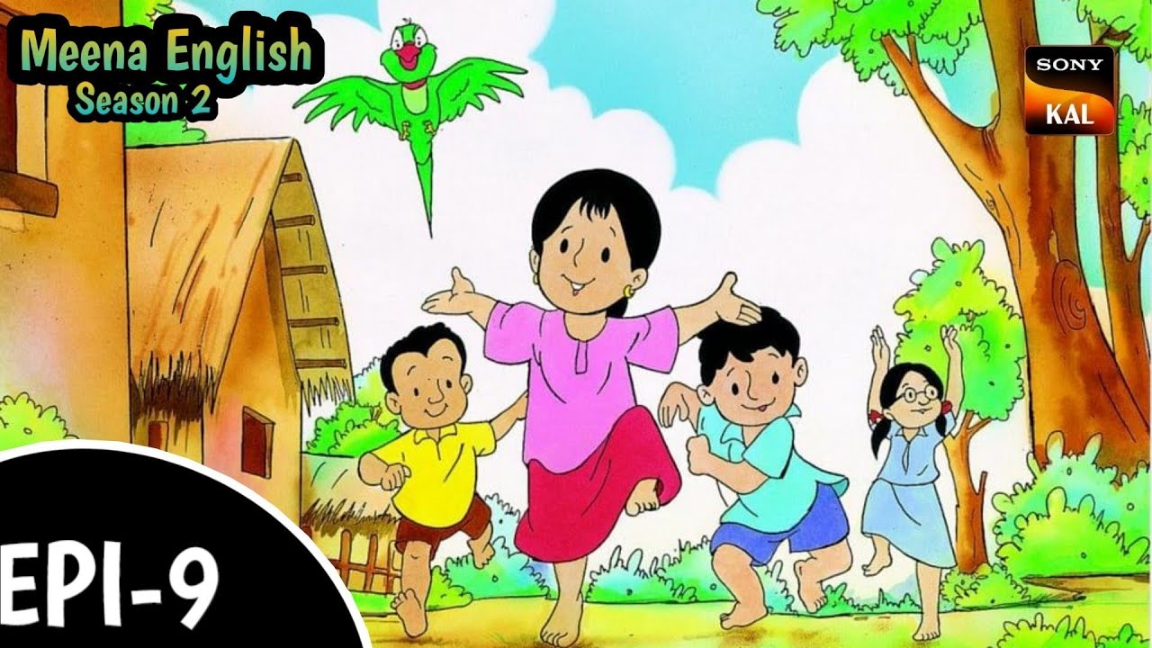 Meena 2 - Full Episode 9 - Facing the flood - Meena Cartoon English ...