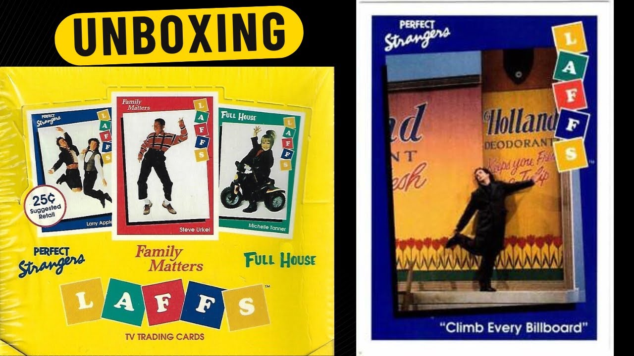 Unboxing LAFFS TV TRADING CARDS - Episode 31 - YouTube