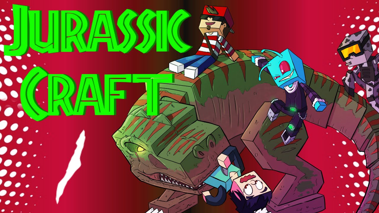 JurassicCraft World! #1 /w TheIronMango & Jaybull - YouTube
