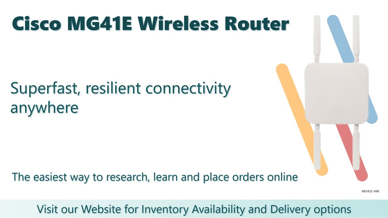 REMC MG41E | Cisco Meraki - YouTube
