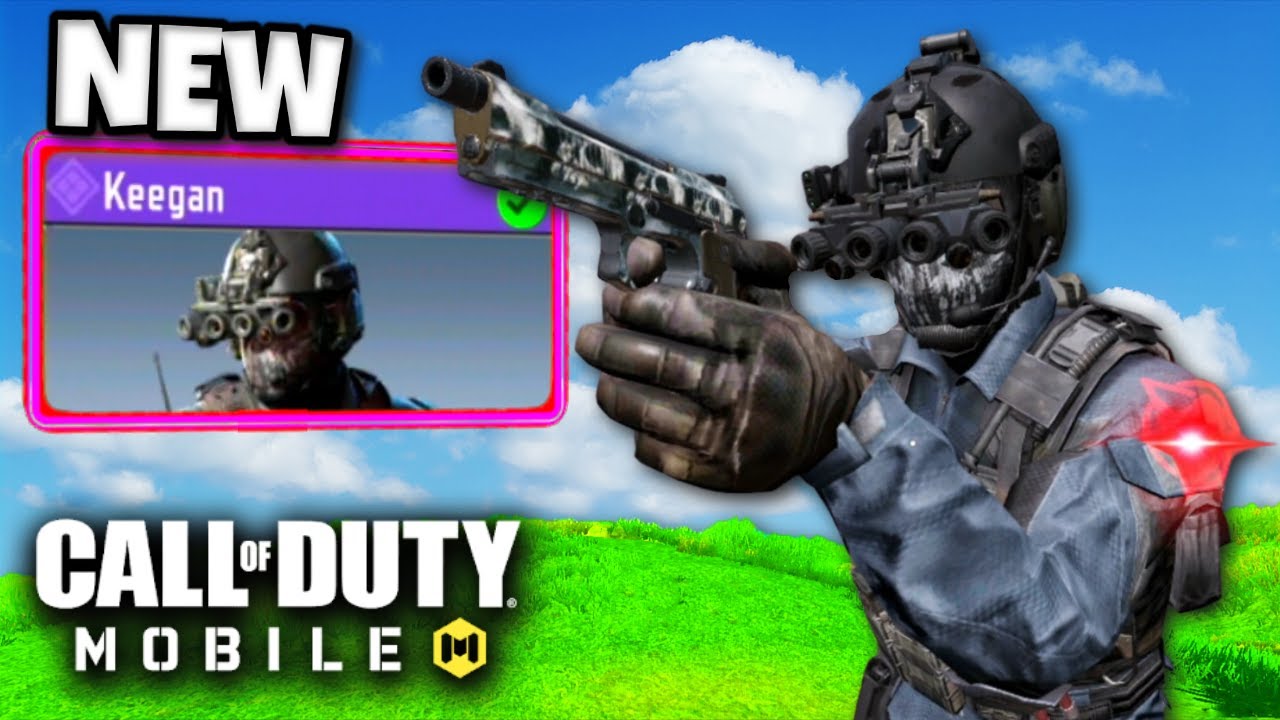 *NEW* KEEGAN CHARACTER 😍😍 (GHOST SKIN) | COD MOBILE | SOLO VS SQUADS ...