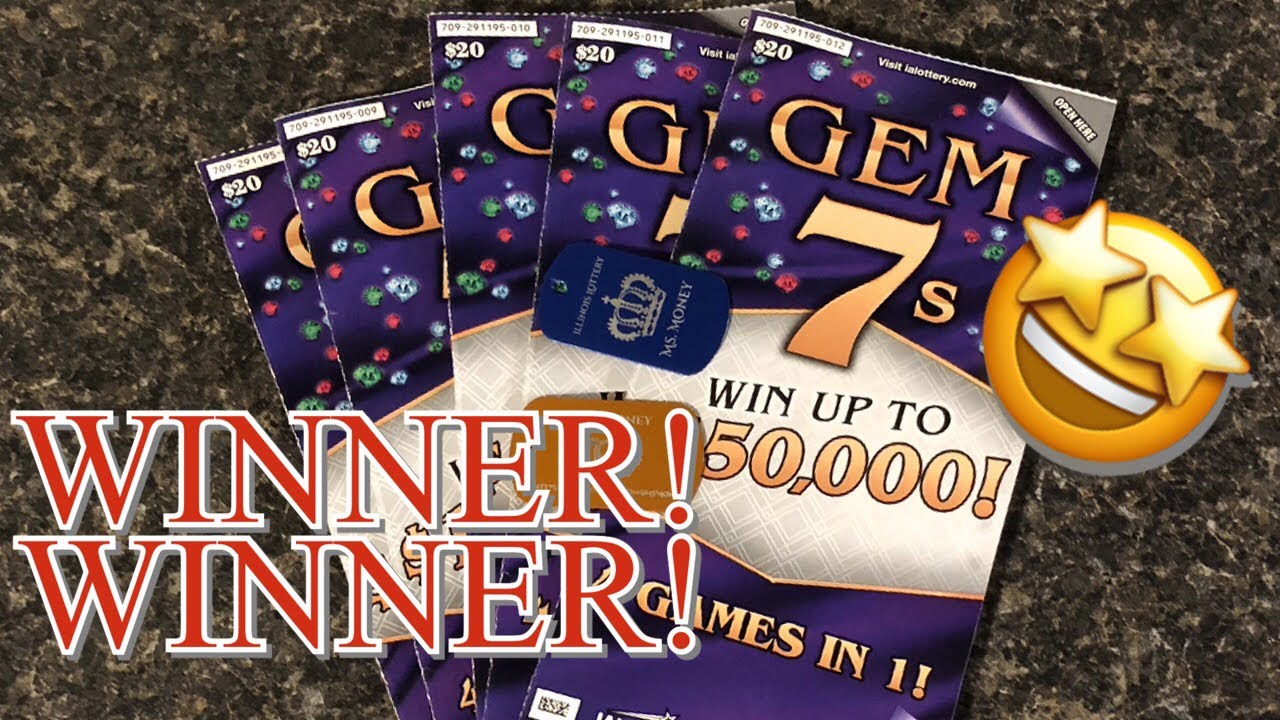 FOUND A COUPLE OF WINNERS! GEM 7s FROM THE IOWA LOTTERY - YouTube