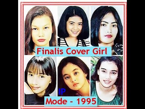 20 Finalis Cover Girl Majalah Mode 1995 - YouTube