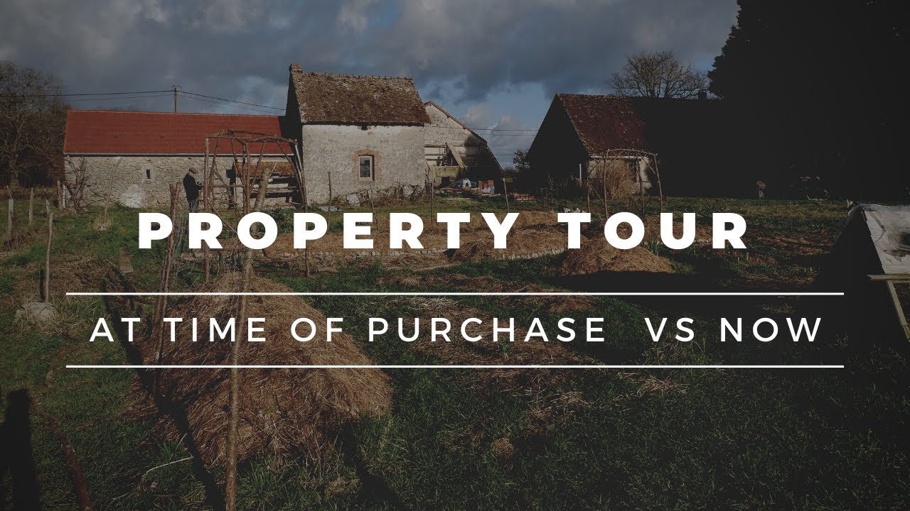 Walk around our property - starting a small homestead in France - YouTube