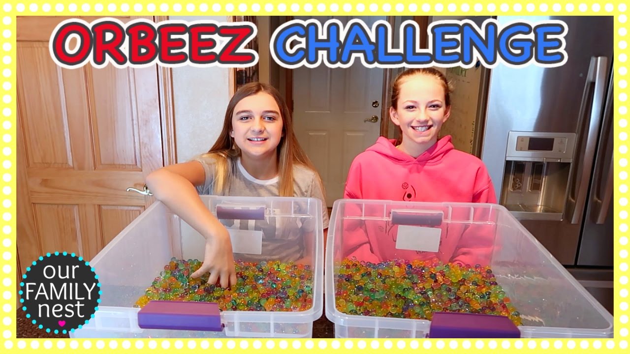 ORBEEZ CHALLENGE!!! - YouTube