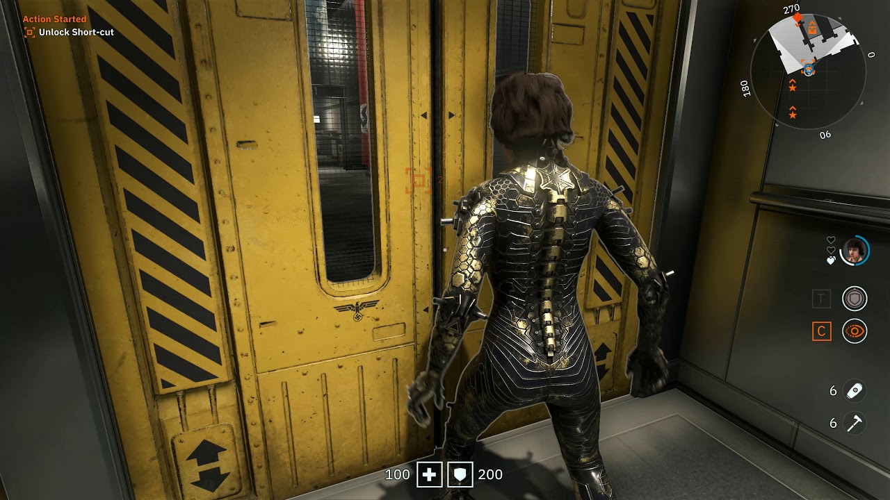 Wolfenstein Youngblood (How to open elevator doors) - YouTube