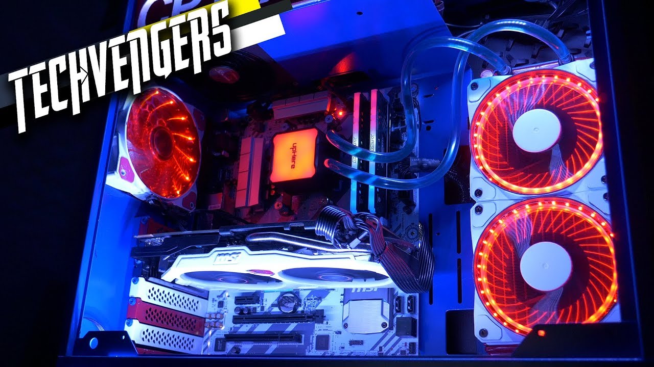 $150 Captain America PC Build Mod - Techvengers 2018 - YouTube