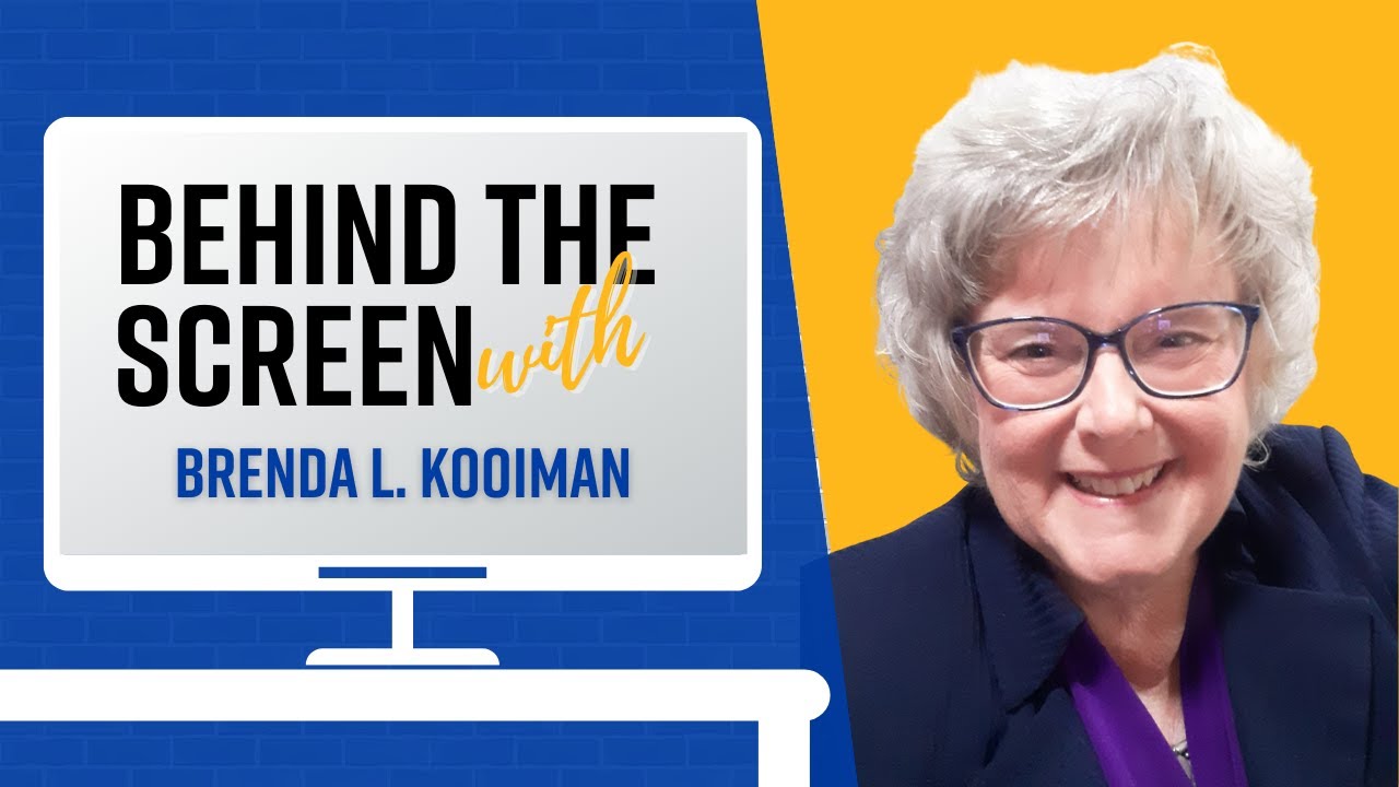 Behind the Screen with Brenda L Kooiman - YouTube