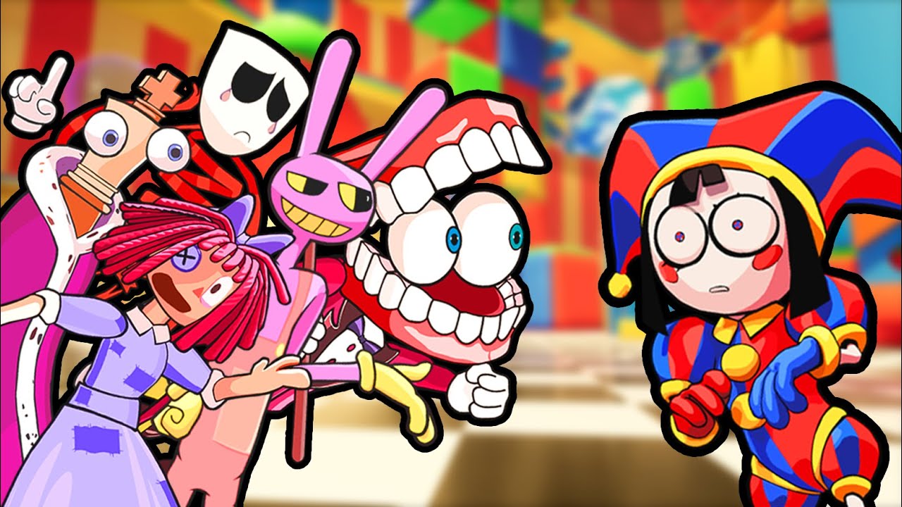 Character Test of THE AMAZING DIGITAL CIRCUS 🎪 Friends To Your End but ...