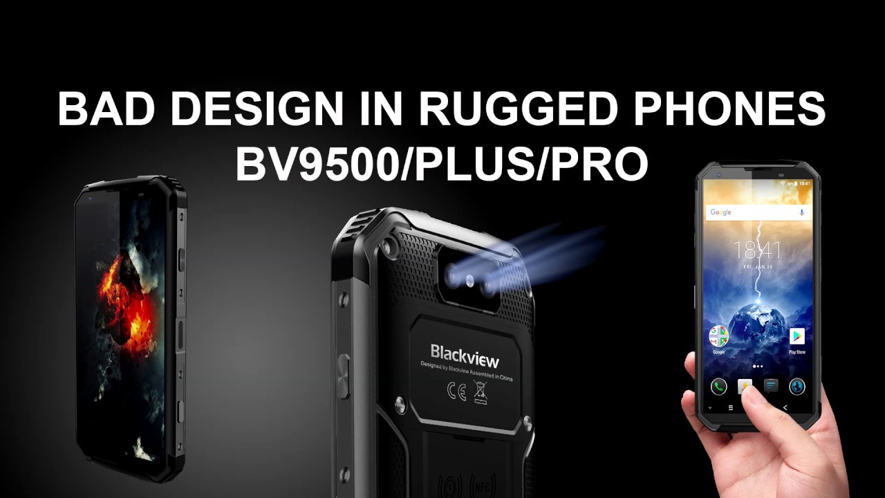 BAD DESIGN IN RUGGED PHONES - YouTube