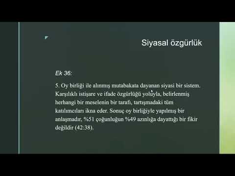 90. Kuran Çalışması: Kuran'daki Maksimum Özgürlük