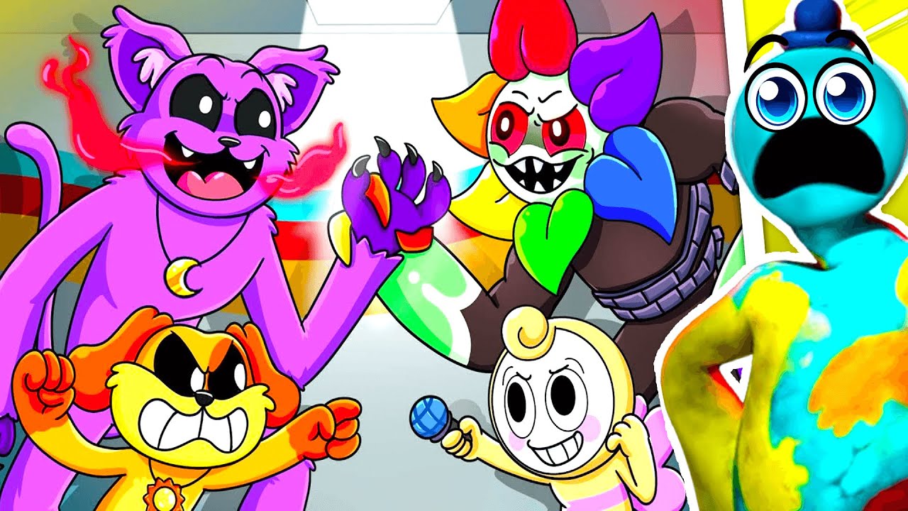 Poppy Playtime VS Dandy's World HILARIOUS Animation - YouTube