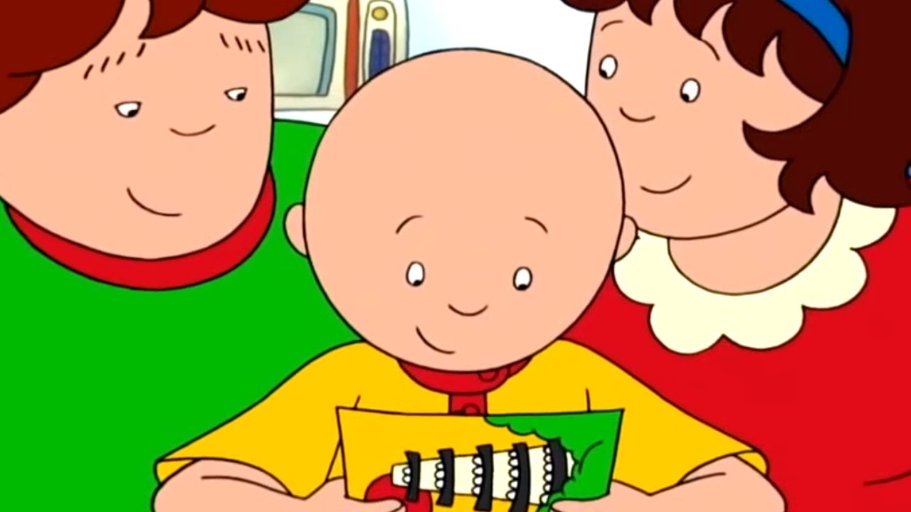 Caillou and the Holiday Postcard | Caillou Cartoon - YouTube