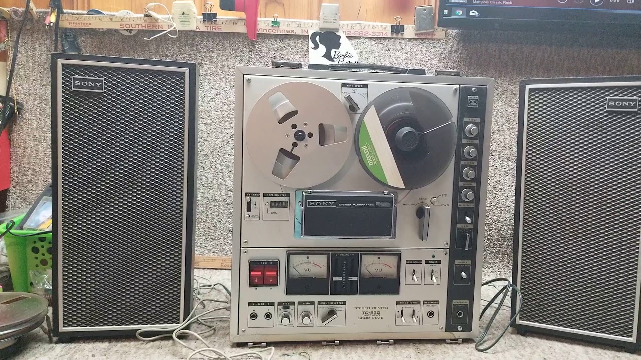 Sony tc-630 - YouTube