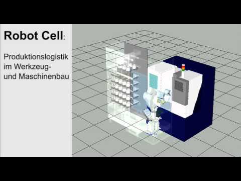 Roboter Handling, Materialfluss im Maschinenbau - YouTube
