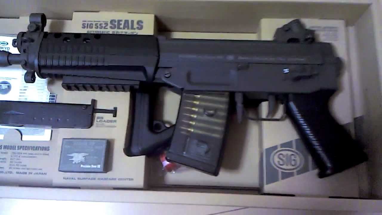 東京マルイSIG SG 552 SEALS - YouTube