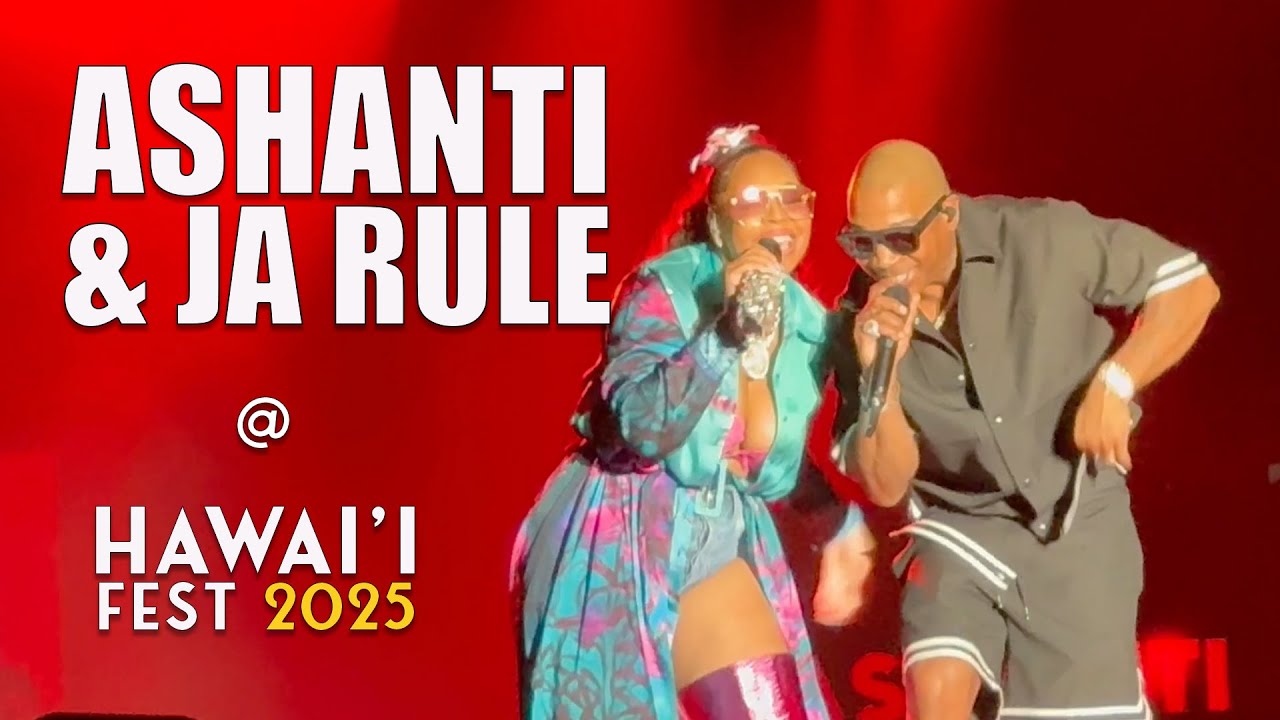 Ashanti & Ja Rule: The BEST Performance at Hawaii Fest - YouTube