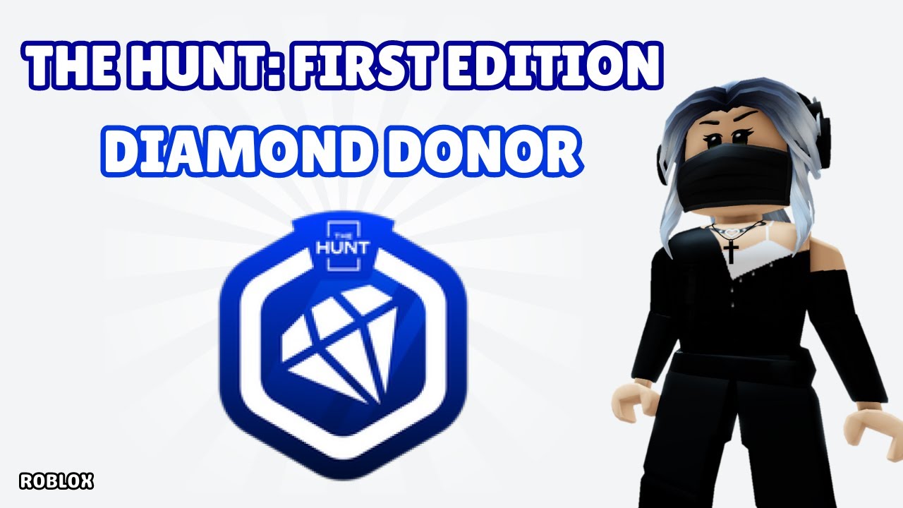 How To Get The Diamond Donor Badge in PLS DONATE (The Hunt: First ...