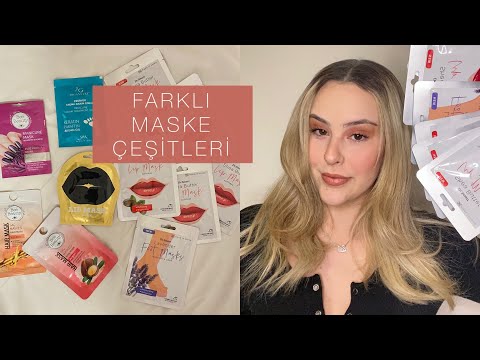 EMİNİM BU ÜRÜNLERİ HİÇ GÖRMEDİNİZ! | Dudak, Manikür, Pedikür, Ayak ve Saç Maskelerin İçini İnceledim