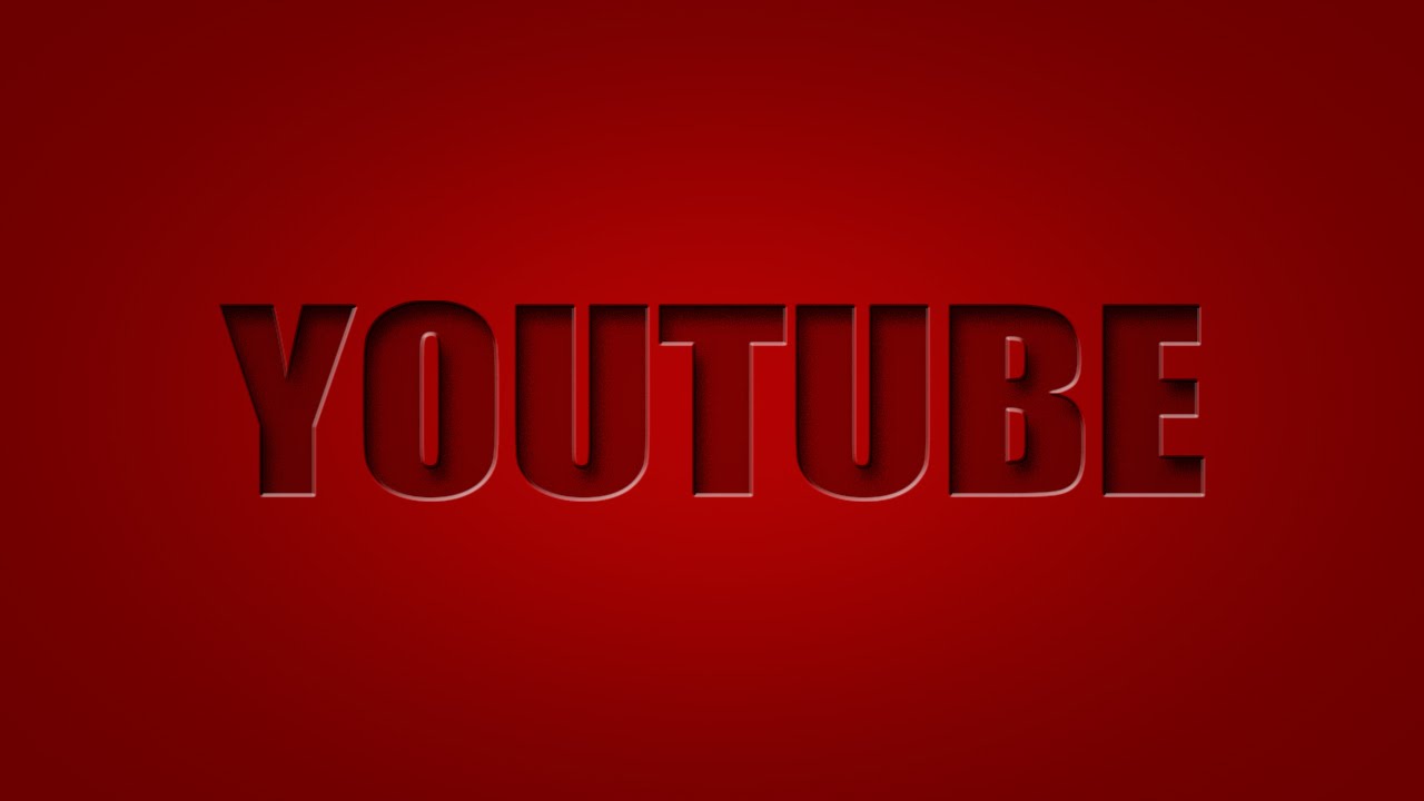 Efecto texto incrustado - YouTube