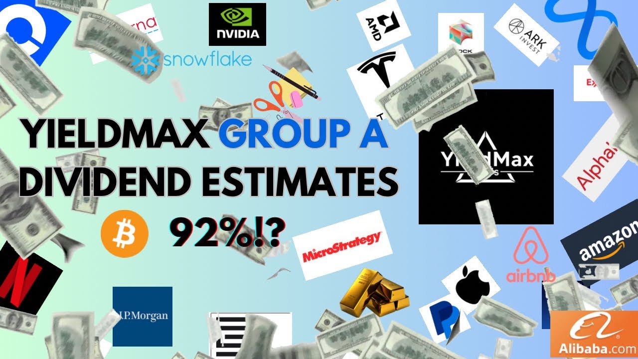 YIELDMAX GROUP A ESTIMATES (TSLY, YMAX, SDTY, ETC.) - YouTube