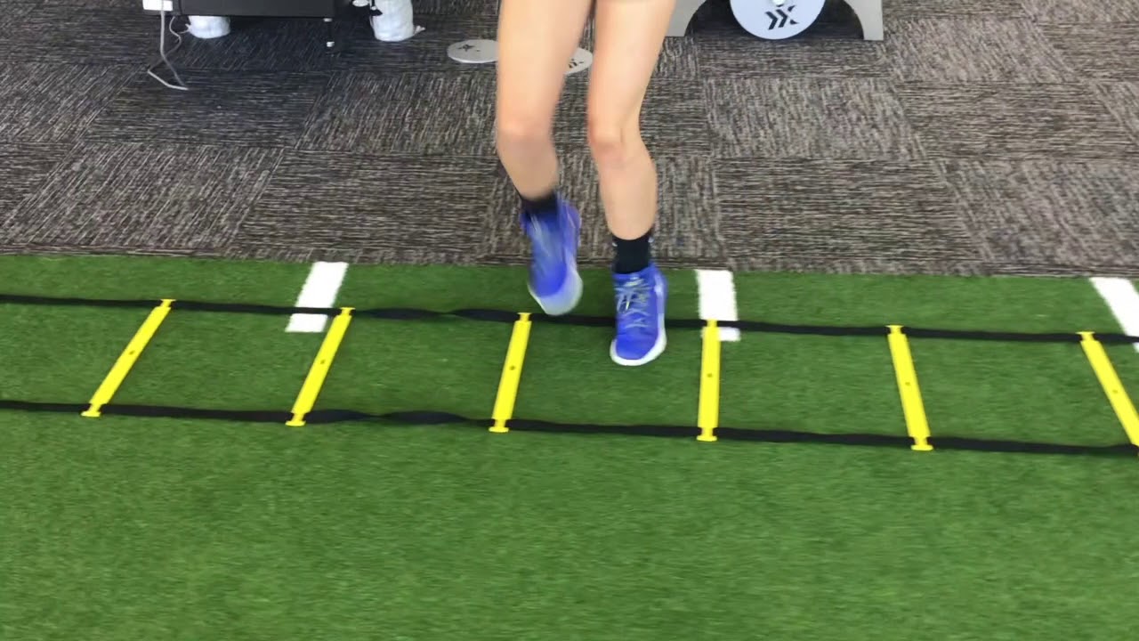 Agility Ladder-Lateral - YouTube